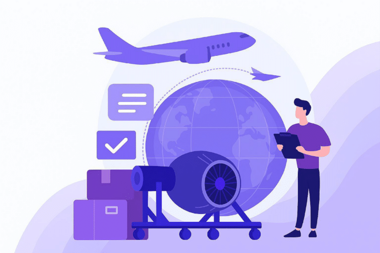 Logistic | Aerolys - Aircraft Transition Expert